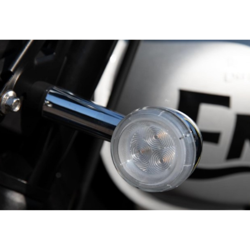 Silver LED Indicators For Royal Enfield Hunter 350 | Meteor 350 ...