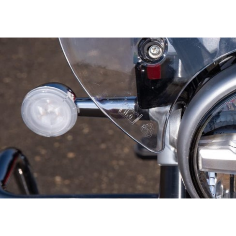 Silver LED Indicators For Royal Enfield Shotgun 650 | Super Meteor 650 ...