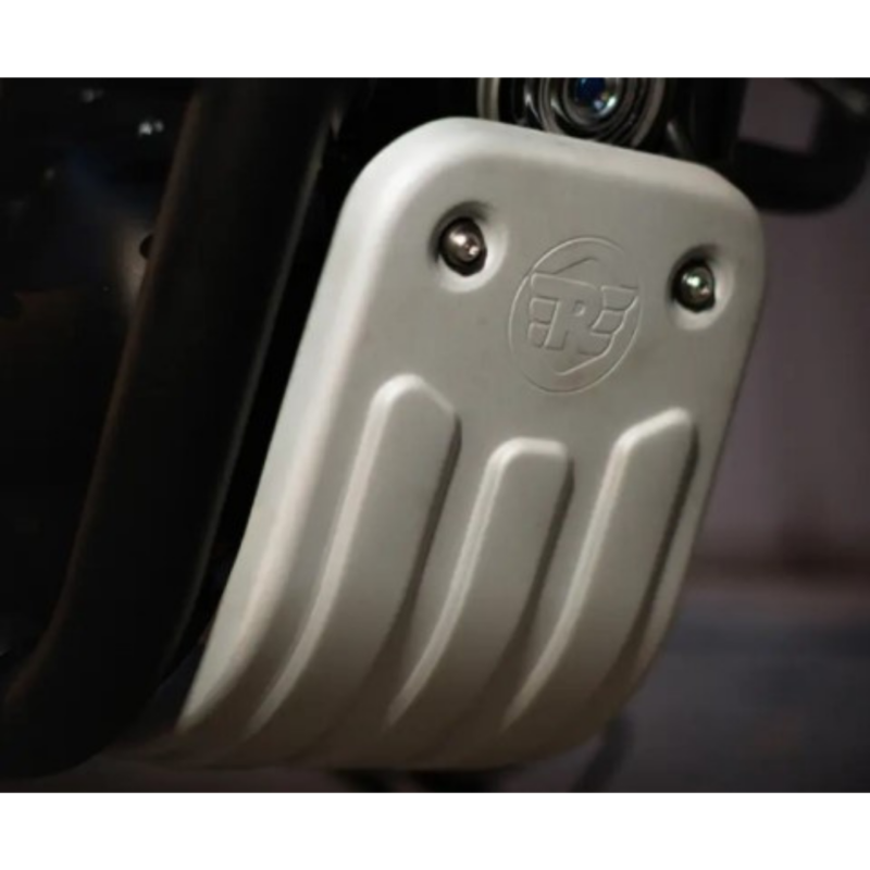 Silver Sump Guard For Royal Enfield Hunter 350 | Accessories - Buy ...